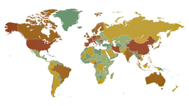 World Map - Free Download HD Image and PDF