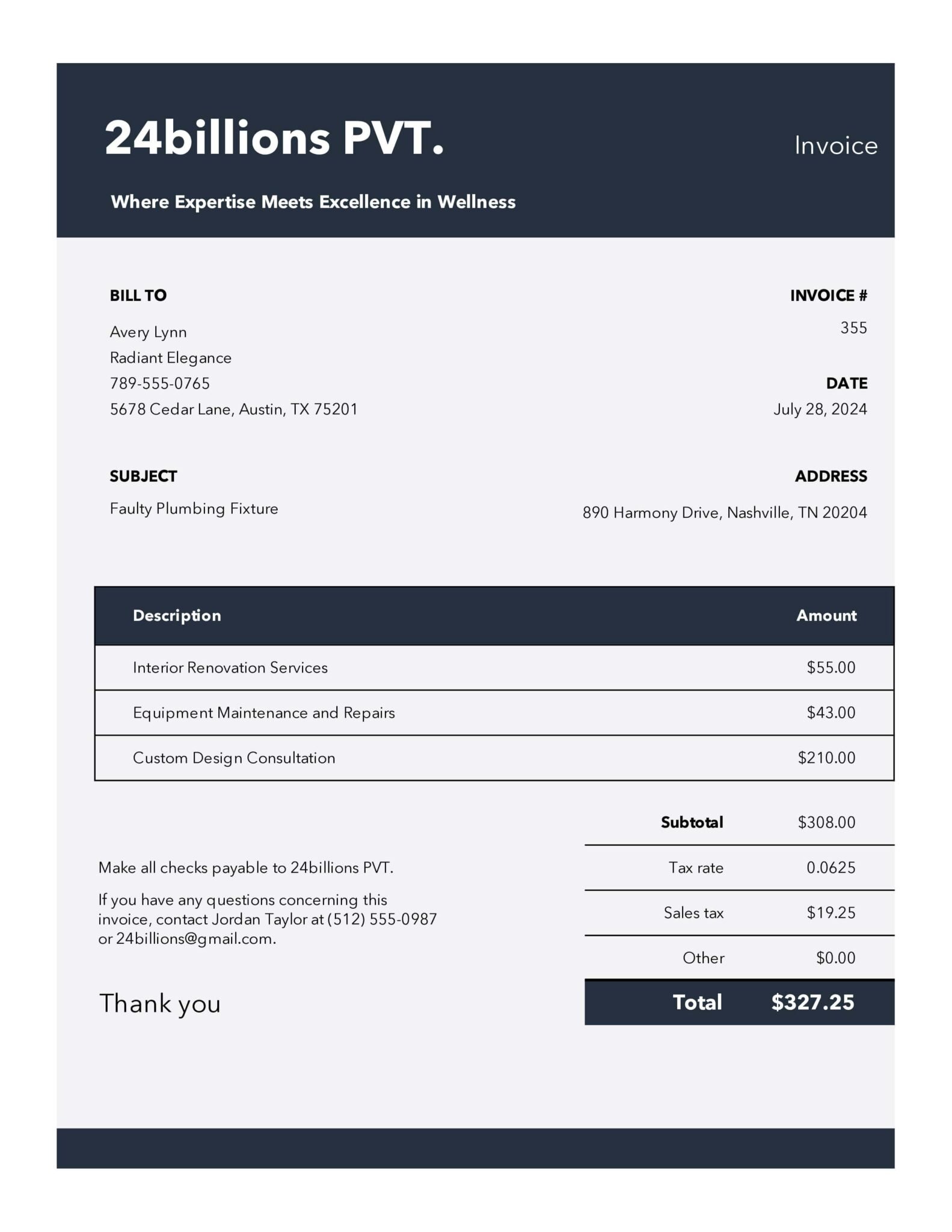 16 Free Invoice Templates - Editable Excel & PDF