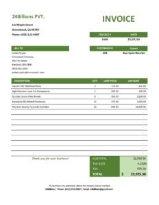16 Free Invoice Templates - Editable Excel & PDF