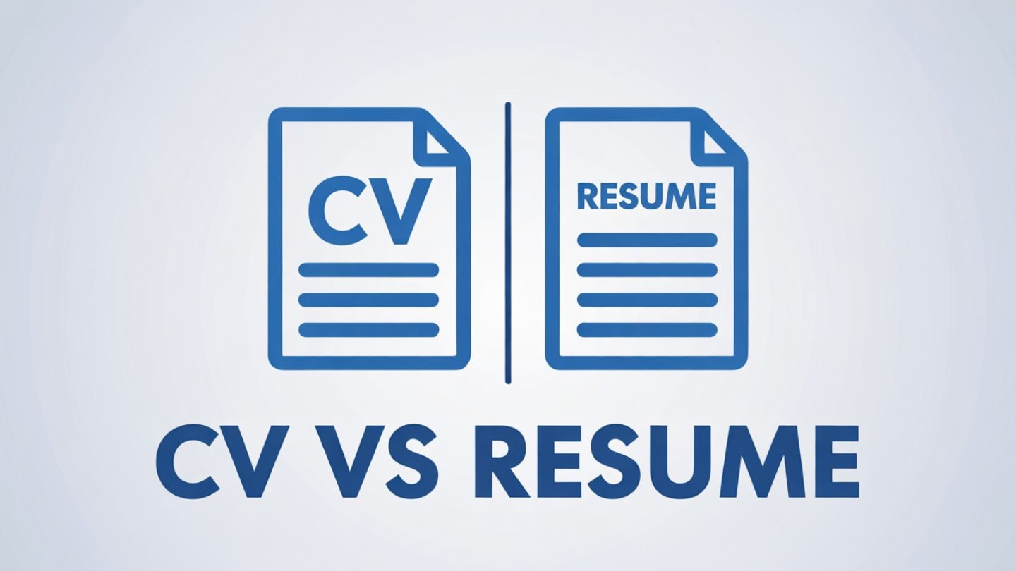 Difference Between CV and Resume