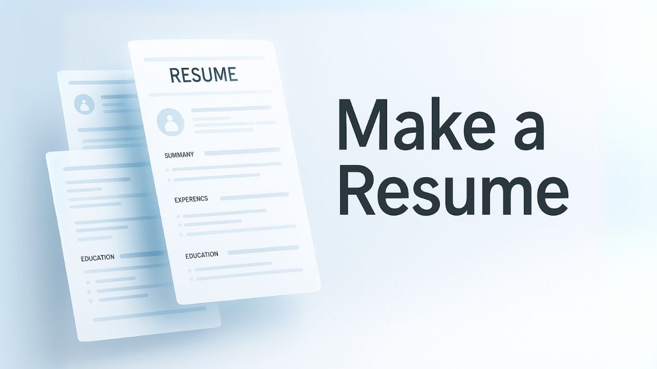 How to Make a Resume in 2025