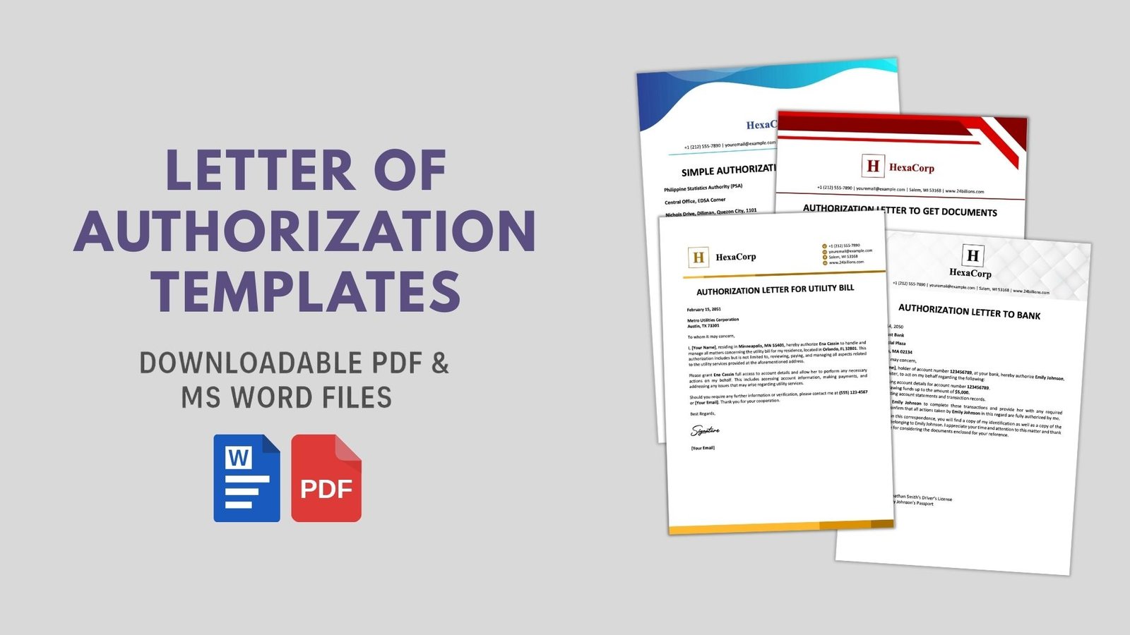 10 Letter of Authorization Templates